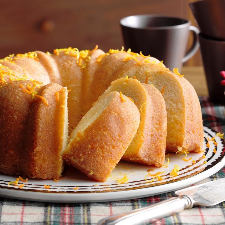 Gâteau au beurre au beurre d'orange de maman - Guide Recettes
