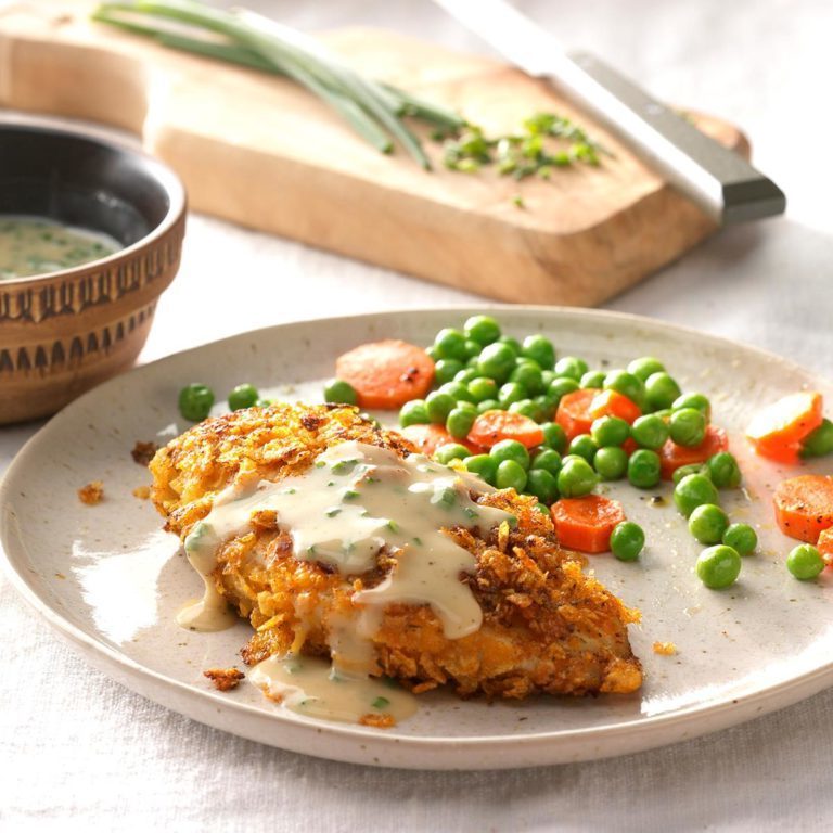 Poulet de pays avec sauce crémeuse - Guide Recettes